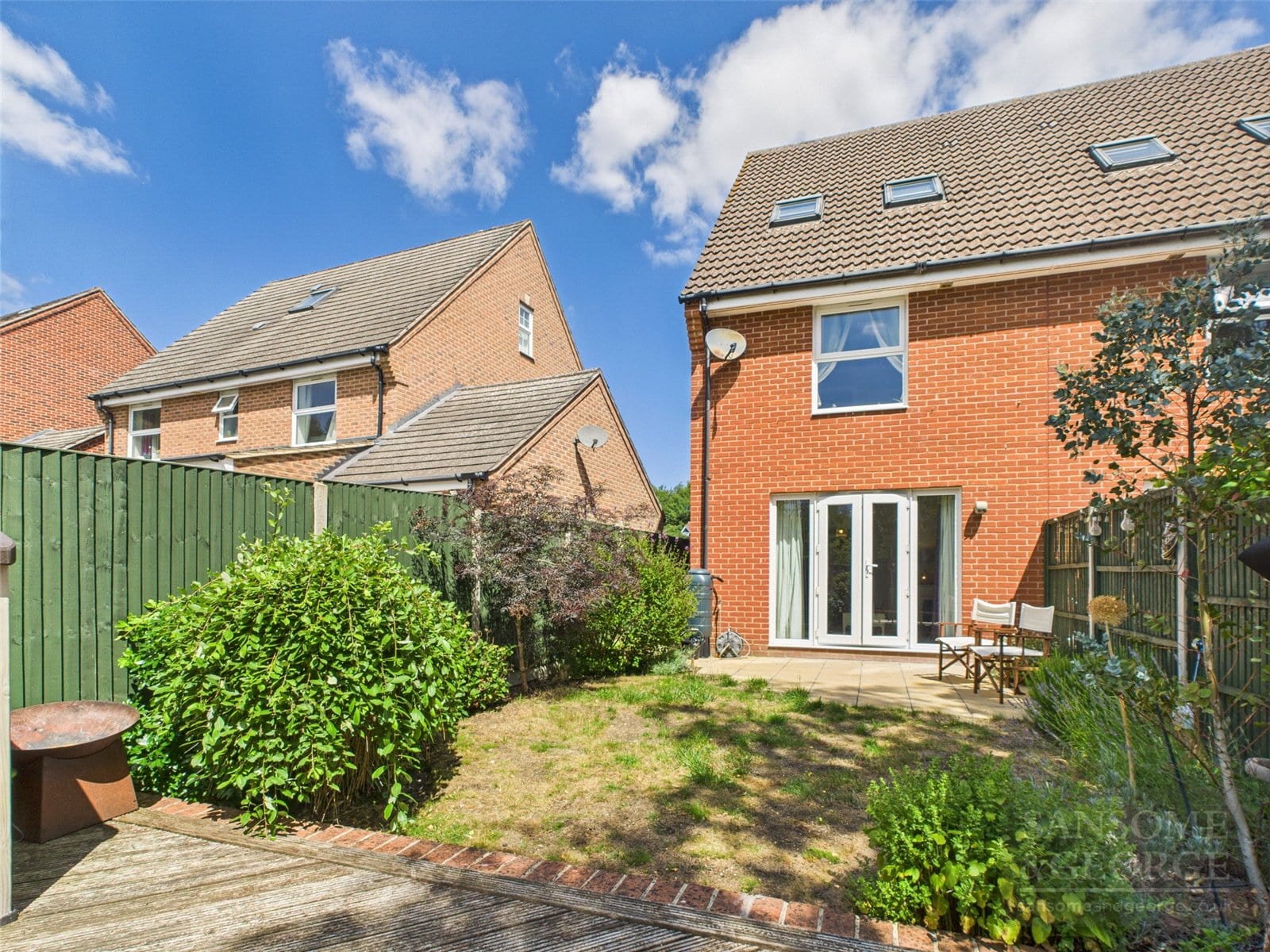 3 bed terraced house for sale in Kirby Drive, Bramley, Tadley ...