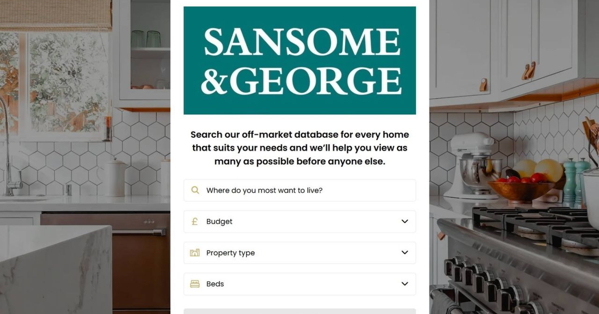 Sansome & George Launch Innovative Home Finder Service