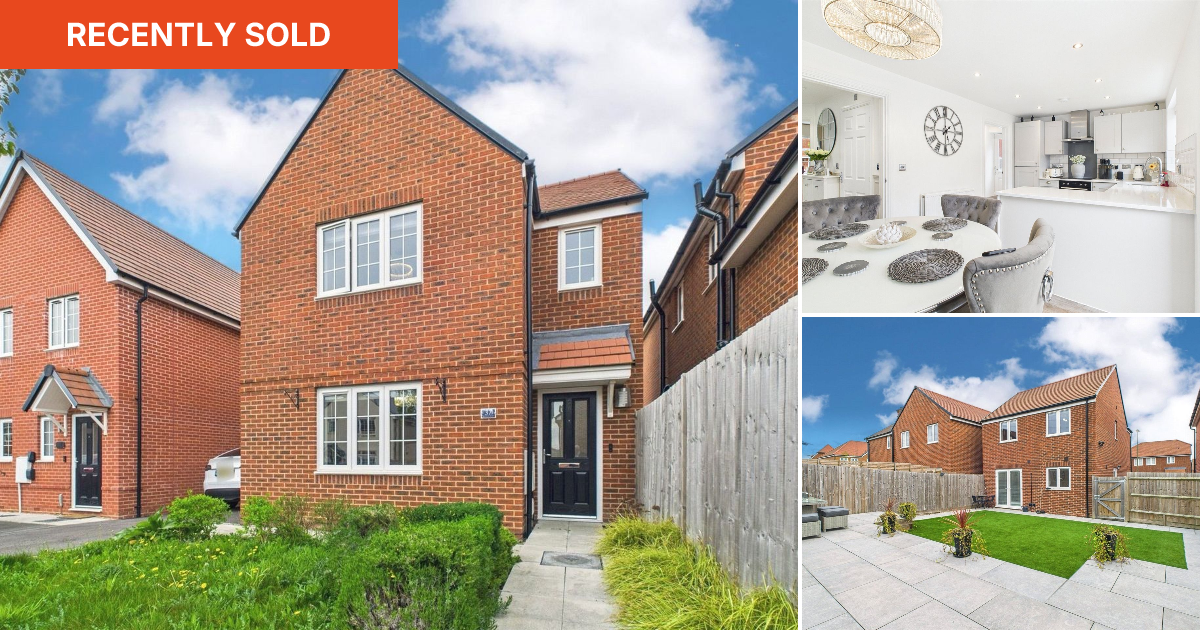 3 bed detached house for sale in Minerva Road, Bramley, Tadley ...